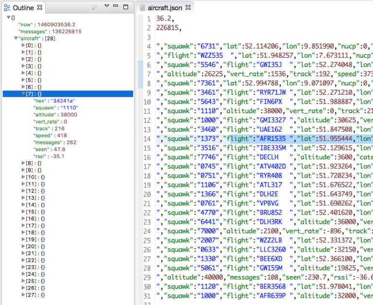 JSON Editor Plugin für Eclipse (Mars.2 Release (4.5.2)) – Wenzlaff.de – Rund um die Programmierung