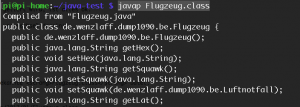 Mit dem Raspberry Pi den Java Class File Disassembler (javap) aufrufen – Wenzlaff.de – Rund um ...
