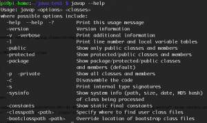 Mit dem Raspberry Pi den Java Class File Disassembler (javap) aufrufen – Wenzlaff.de – Rund um ...