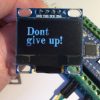 Arduino Nano mit OLED Display „Don’t give up!“ Ansteuerung – Wenzlaff.de – Rund um die ...