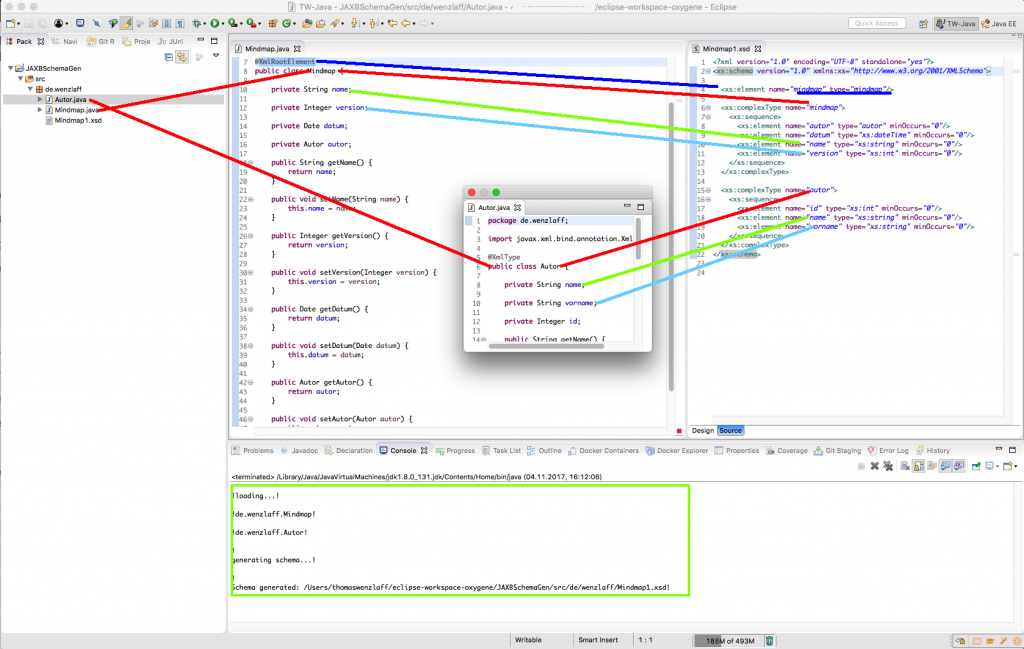 Wie kann ein XSD-Schema aus Java POJOs mit „Java Architecture for XML Binding“ generiert werden ...